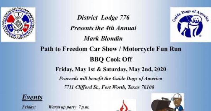 Mark Blondin Path to Freedom Motorcycle Fun Run & Car Show - CycleFish