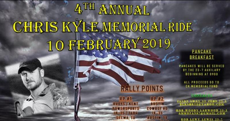 Chris Kyle Memorial Run - CycleFish