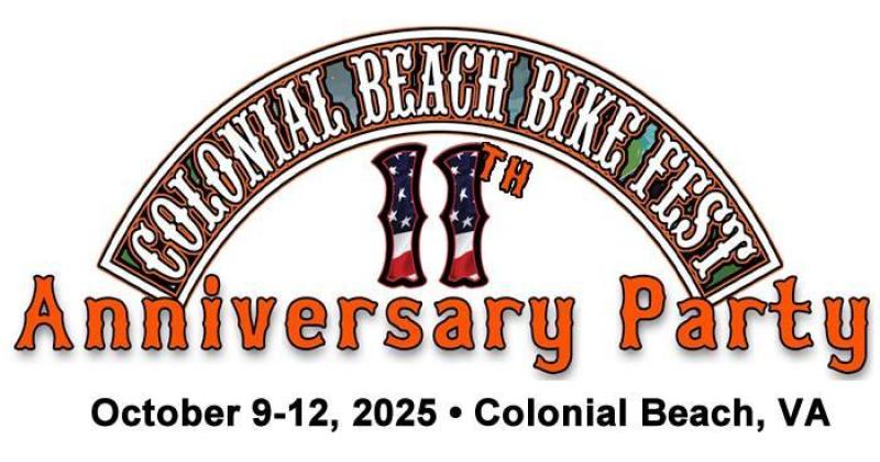 Colonial Beach Bike Fest 2025 - CycleFish