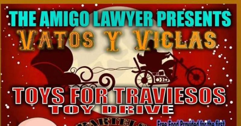 Vatos Y Viclas Toys for Traviesos Toy Drive - CycleFish