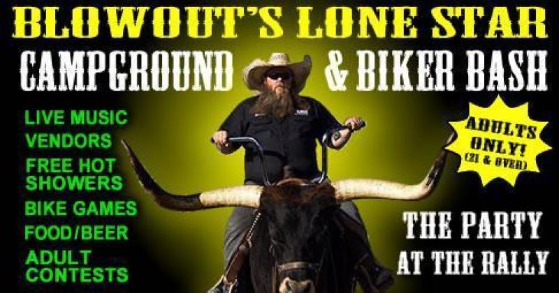 Blowout's Lone Star Campground and Biker Bash 2025 - CycleFish