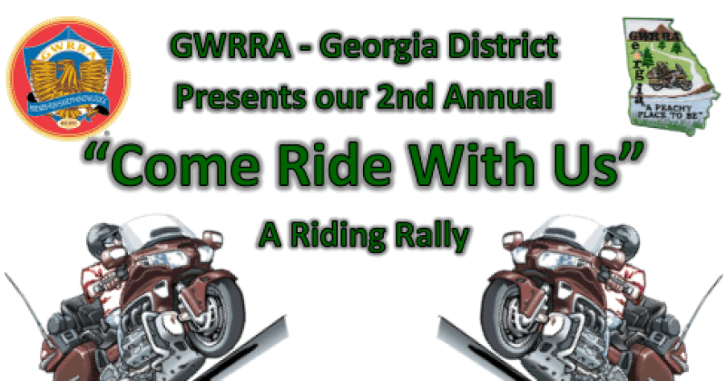 2020 2nd Annual "Come Ride With Us" GWRRA District Rally - CycleFish