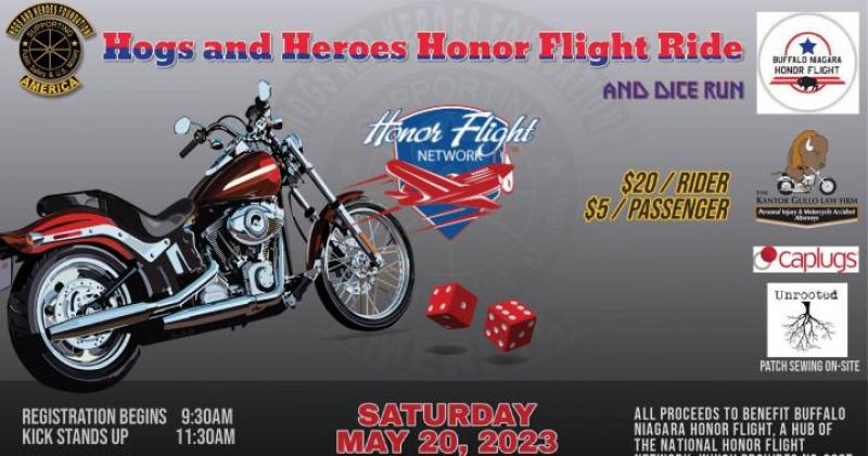 Hogs & Heroes Honor Flight Ride - CycleFish