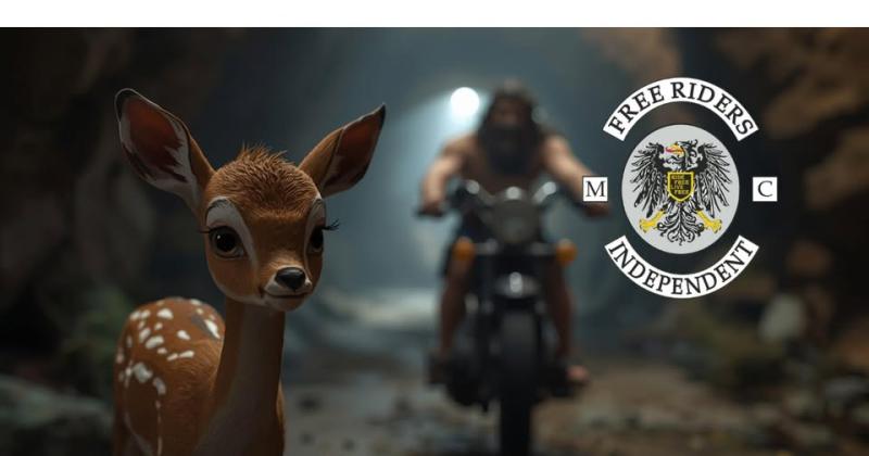 Free Riders MC - Caveman's Benefit - CycleFish