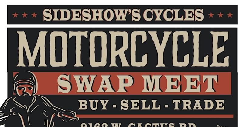 Sideshow's Super Swap - Motorcycle Parts Swap Meet - CycleFish