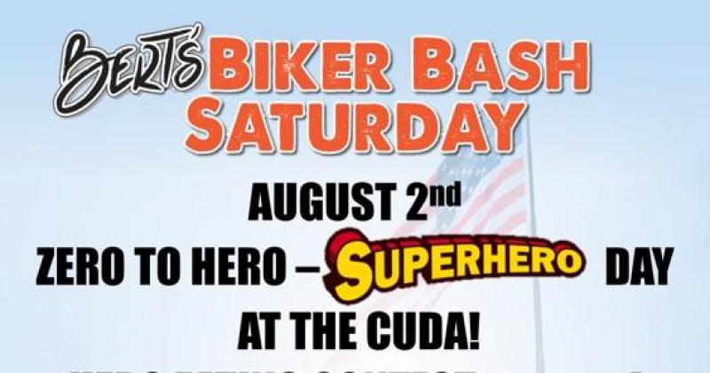 Bert's Biker Bash Saturday - CycleFish