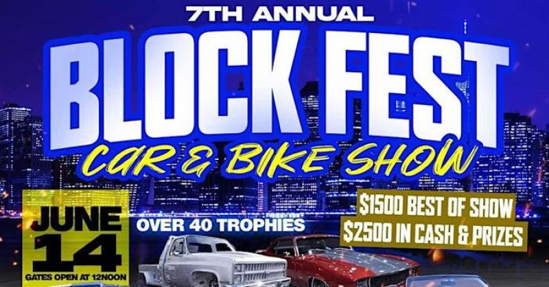 7th Annual Block Fest Car & Bike Show - CycleFish