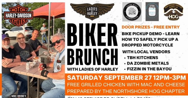 Biker Brunch with Ladies of Harley - CycleFish