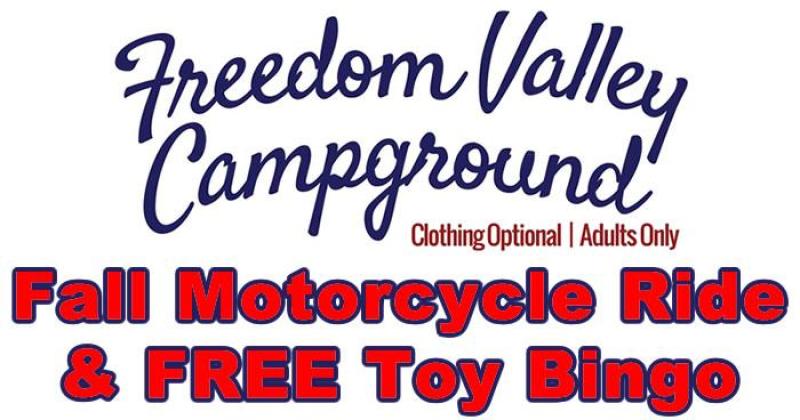 Freedom Valley Fall Motorcycle Ride & FREE Toy Bingo - CycleFish