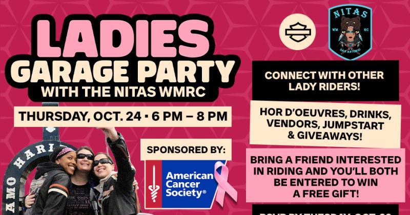Ladies Garage Party - CycleFish