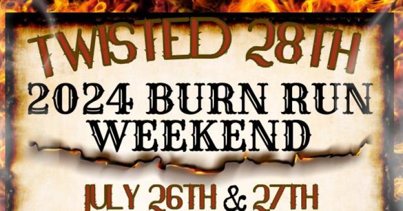 Twisted Burn Run Weekend 2024 - CycleFish