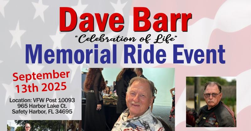 Dave Barr Memorial Ride & Music Fest - CycleFish