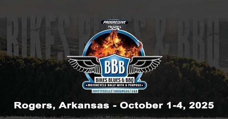 Bikes, Blues and BBQ 2025 Motorcycle Rally - CycleFish