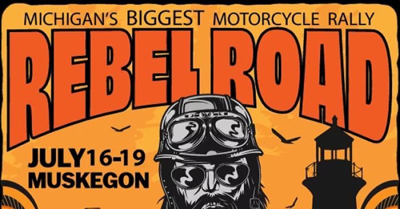 Muskegon Rebel Road Motorcycle Rally 2025 - CycleFish