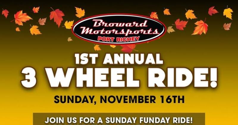 1st Annual 3-Wheel Ride - CycleFish