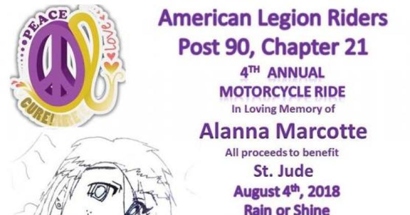 4th Annual St. Jude In Loving Memory of Alanna Marcotte Ride - CycleFish