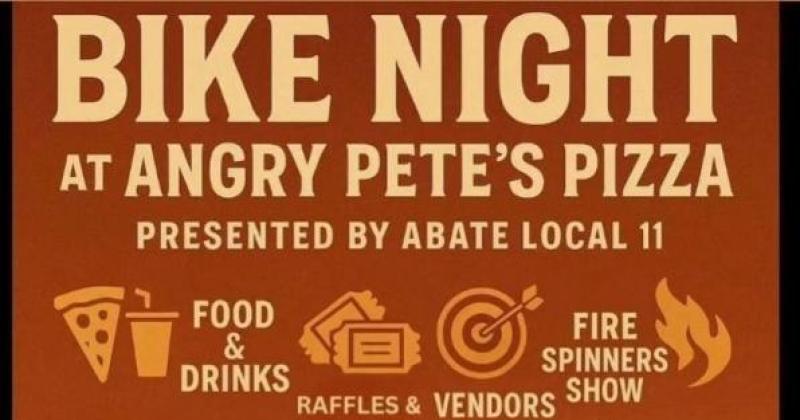 Bike Night at Angry Pete's Pizza - CycleFish