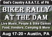 PENNSYLVANIA Motorcycle Events & Biker Rallies - CycleFish.com