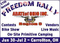 OHIO Motorcycle Events & Biker Rallies - CycleFish.com